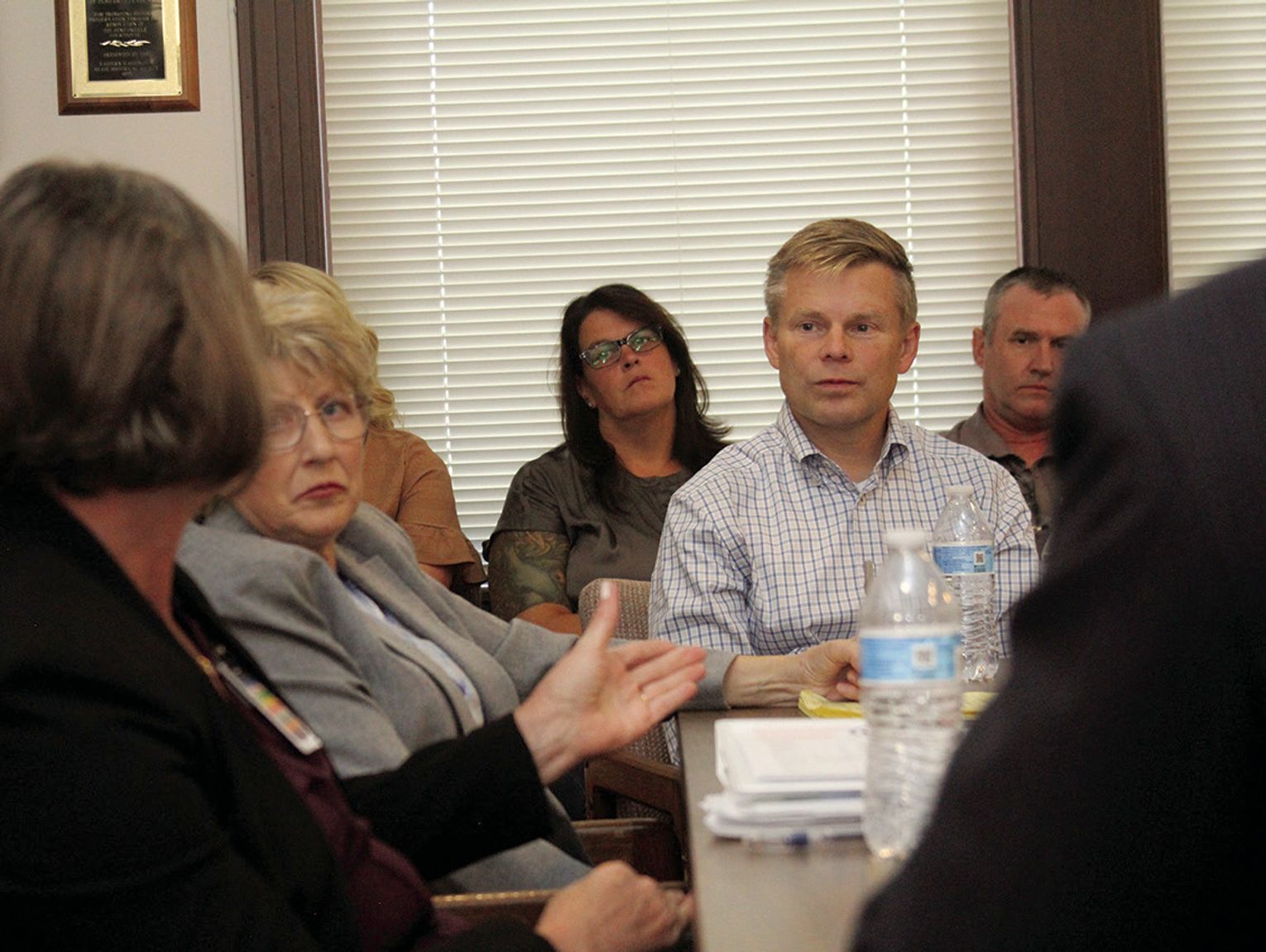 Sen. Pedersen comes to town