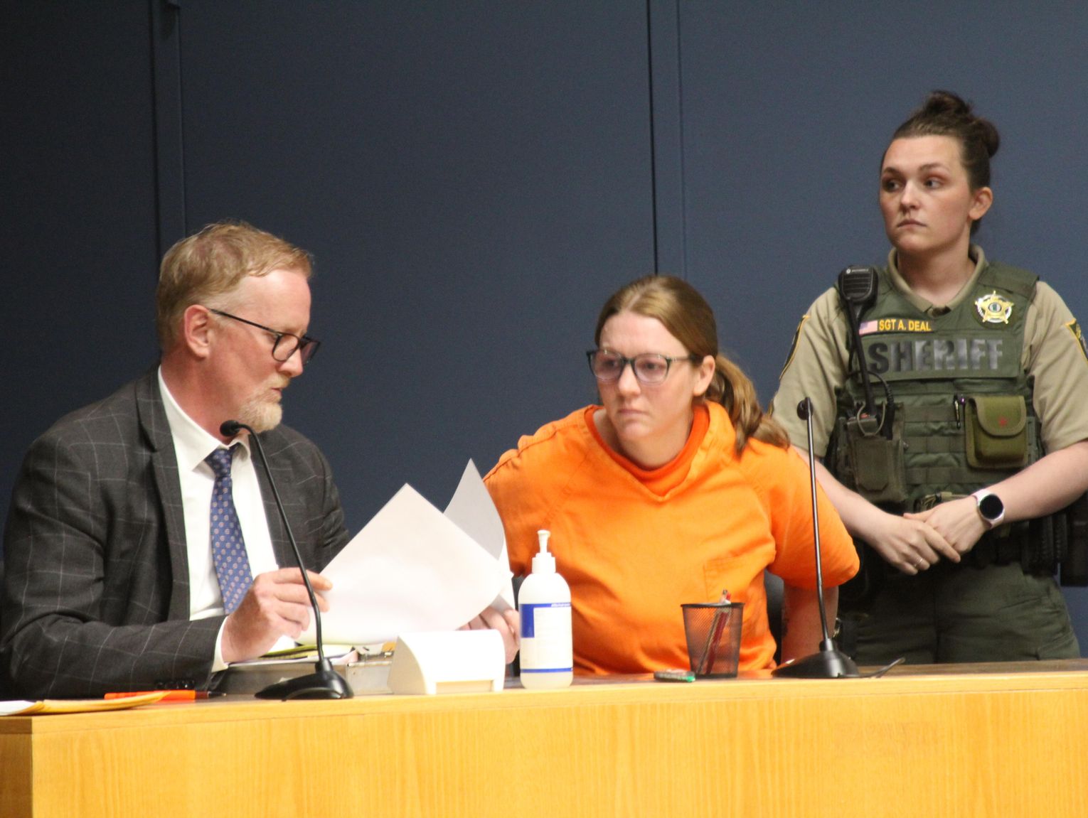 Teacher charged with sexual misconduct has first court appearance