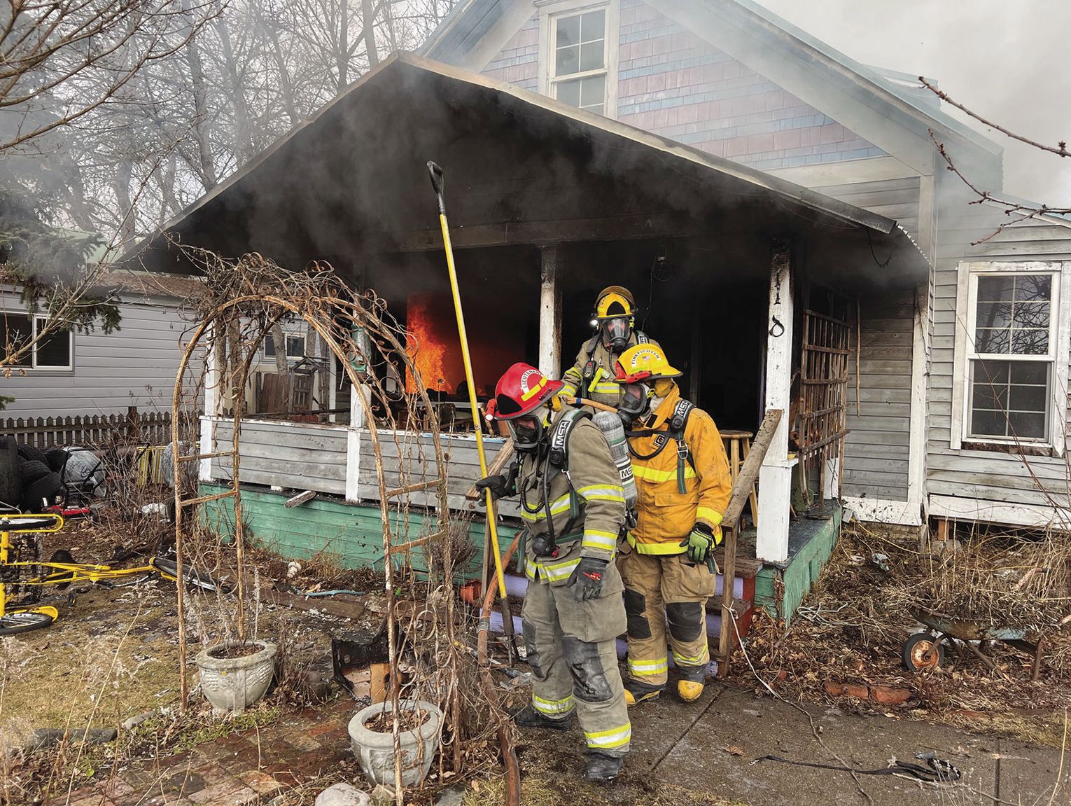 Two house fires in four days