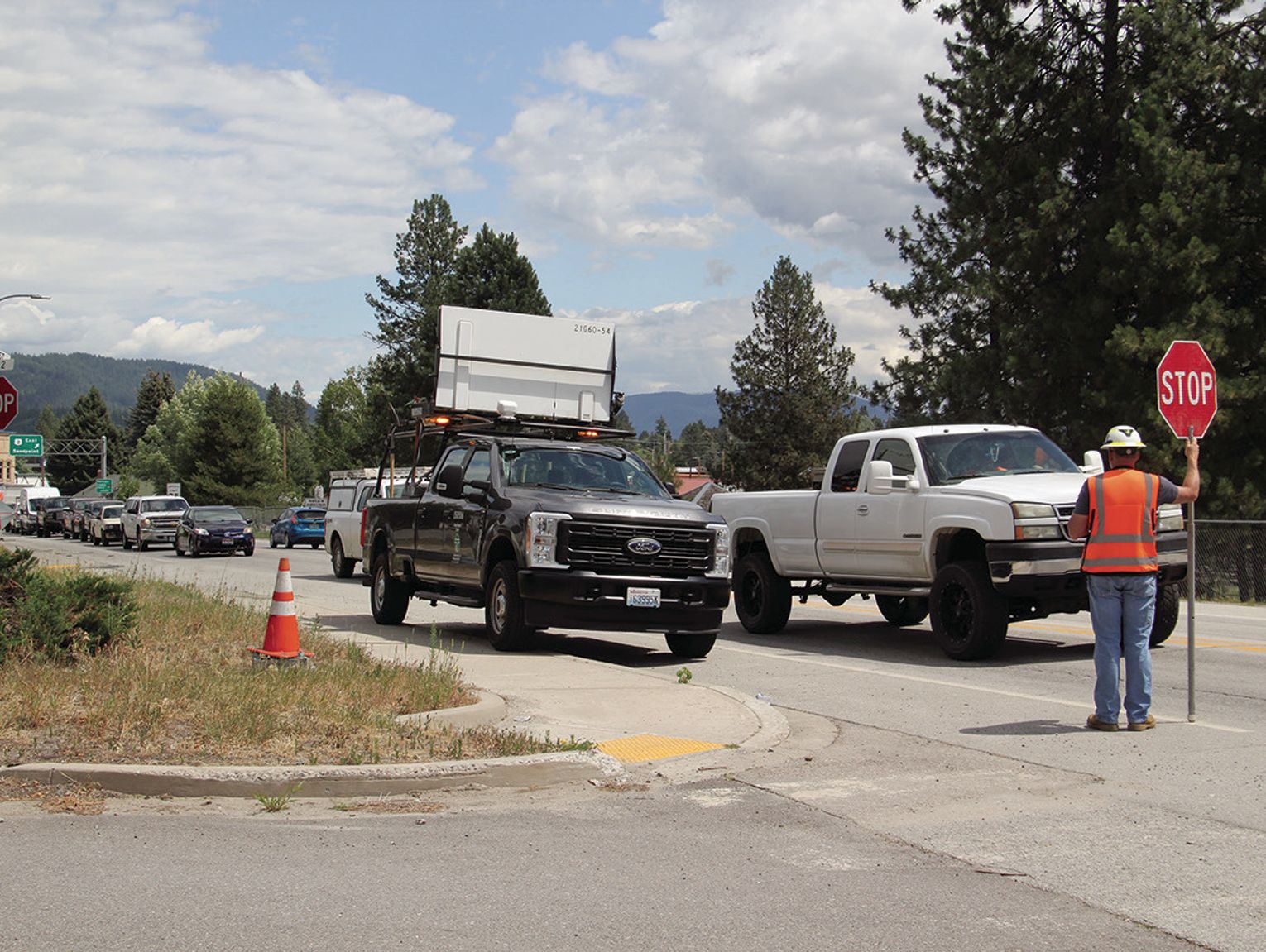 WSDOT construction closes Newport traffic